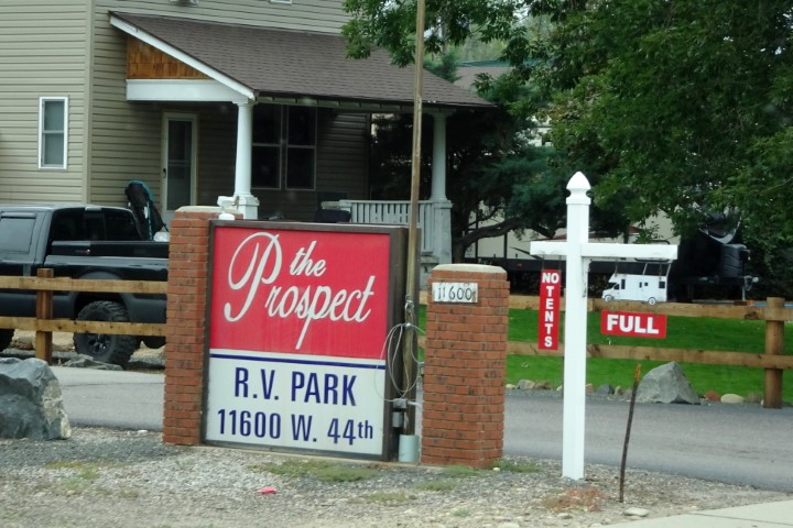 Walkabout With Wheels Blog: The Prospect R.V. Park in Wheat Ridge, Colorado