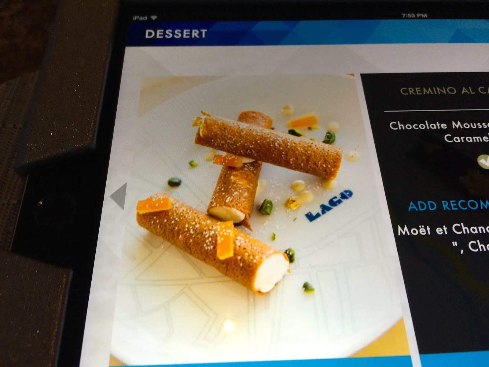 LAS VEGAS DAZE: Lago Review-Julian Serrano's new restaurant at Bellagio!