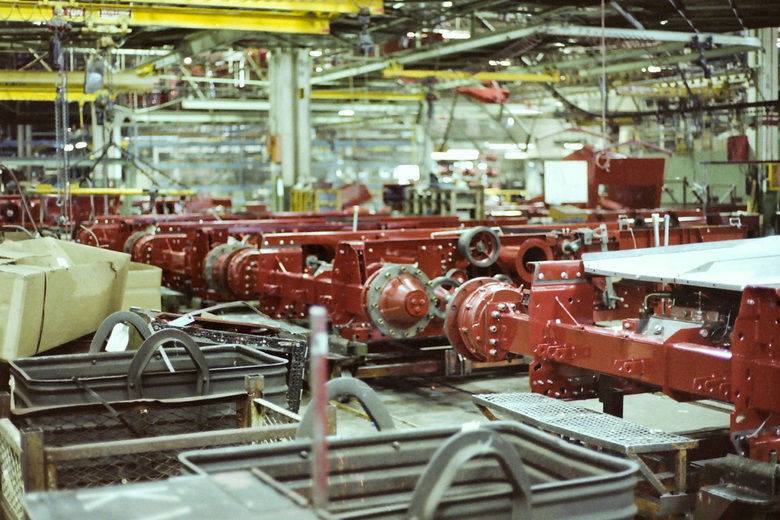 Towns and Nature: Brantford, ON: Massey-Ferguson Combine Plant