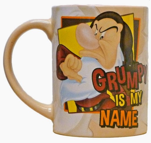 Filmic Light - Snow White Archive: Jerry Leigh Grumpy Mugs & Glasses