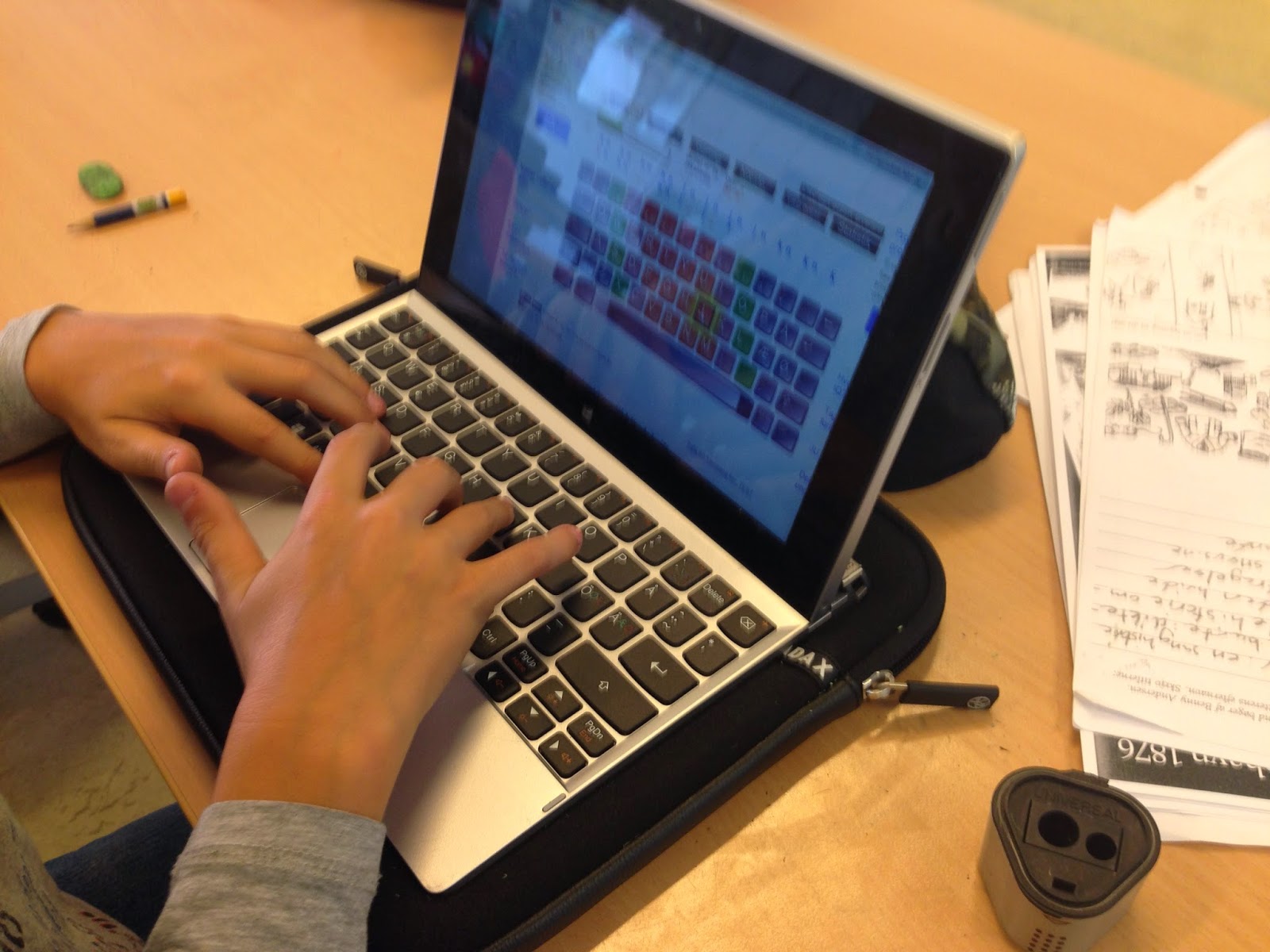 Jannis undervisningsforløb: Understøttende undervisning og ti-finger system