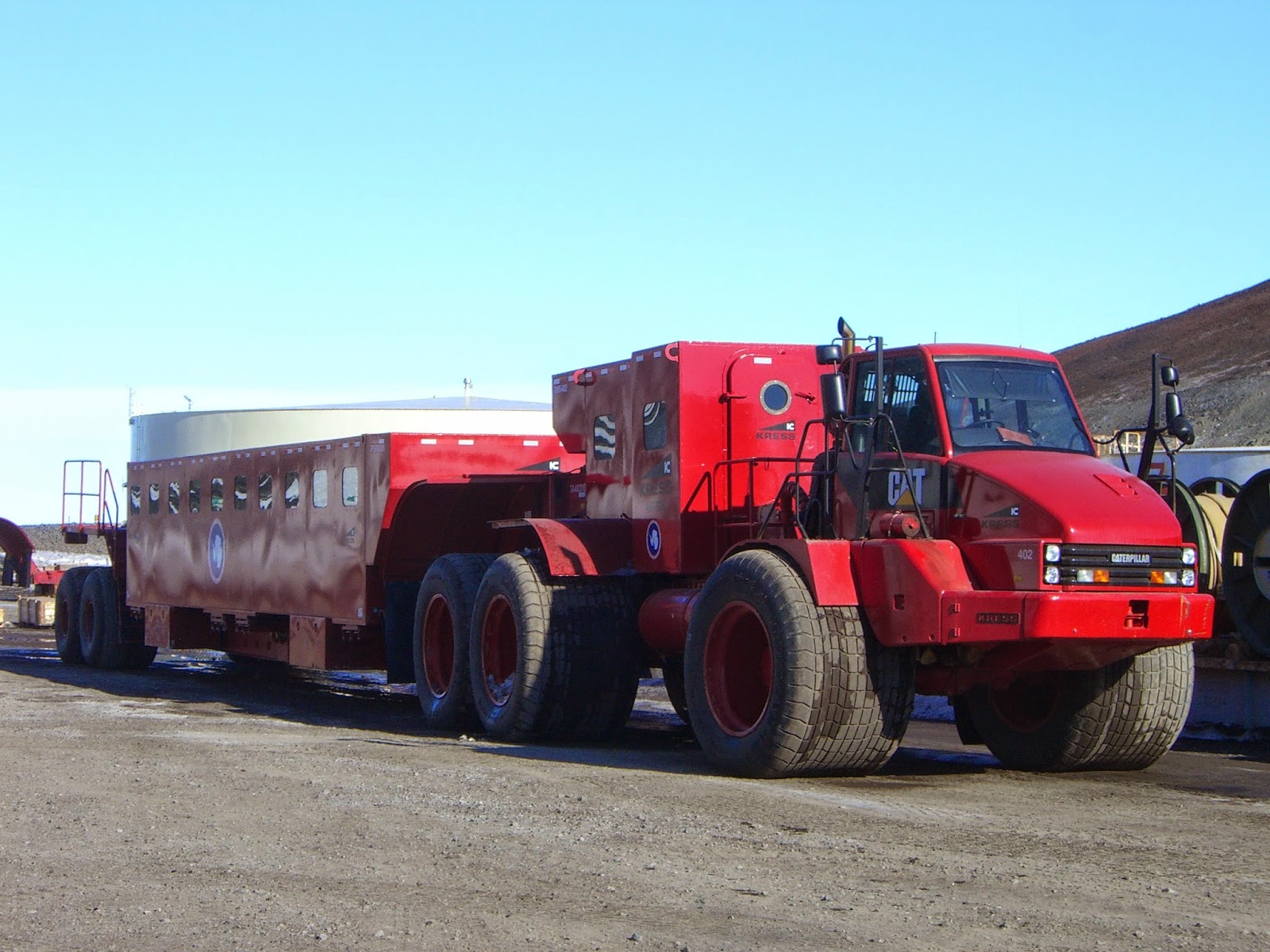 ANTARCTICA: Vehicles in Antarctica