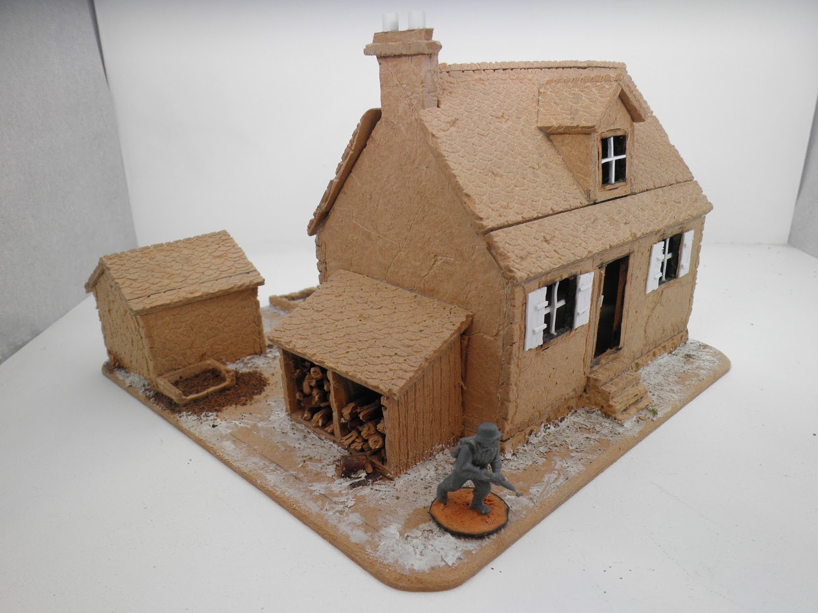 JOHN BOND's WARGAMING STUFF: MDF BUILDINGS part 2