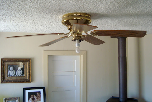 This Yellow House: My ceiling fan makeover