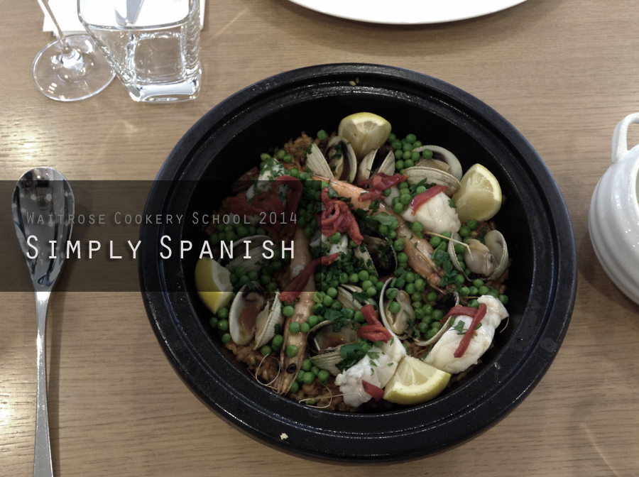 Waitrose Cookery School 2014: Simply Spanish
