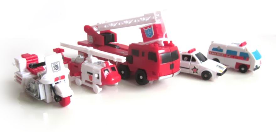 Robot Art: Transformers~Defensor Protectobots~G1 Combiners KW~