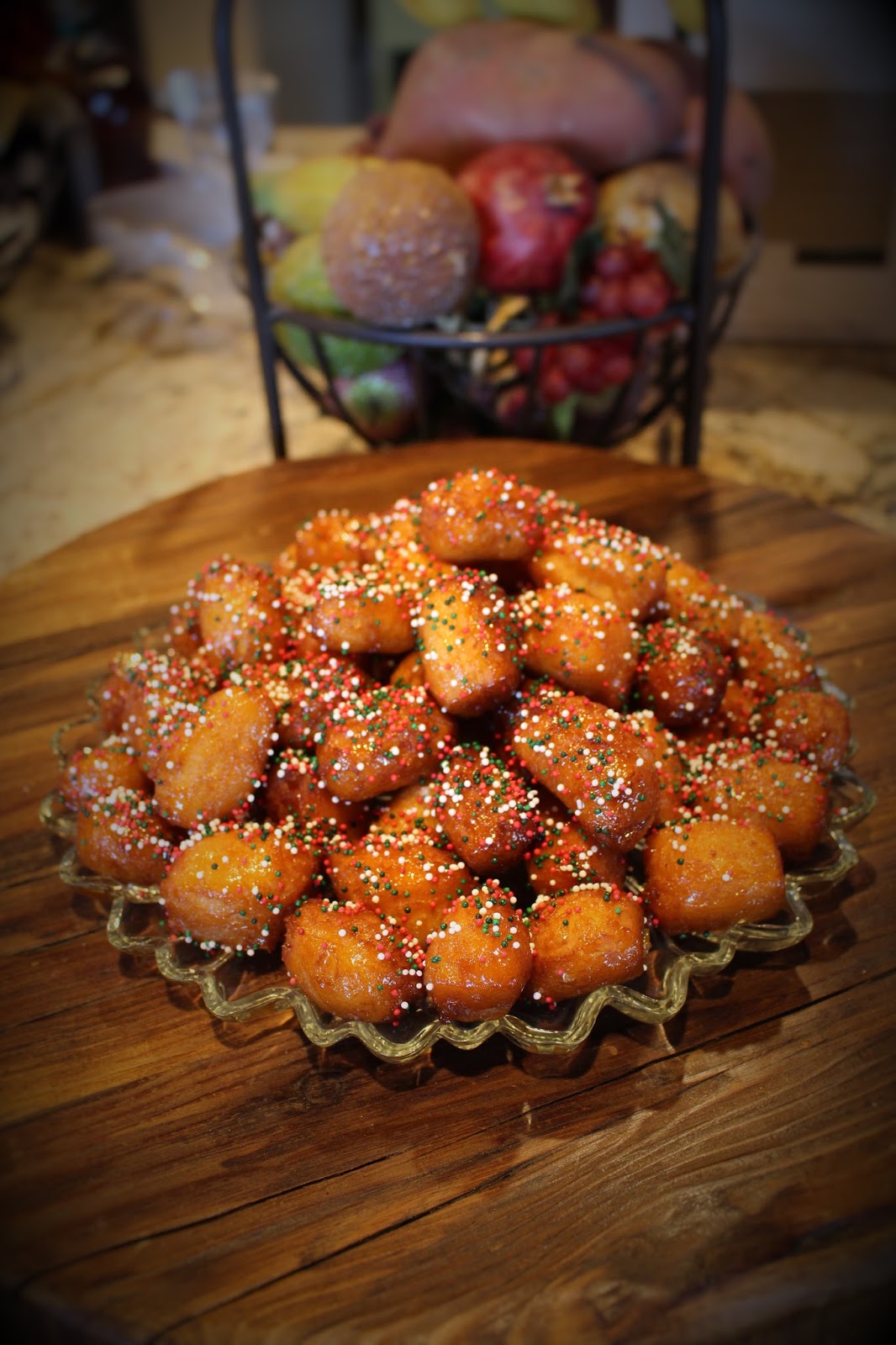 My Delicious Vegan Diary: Pignolata