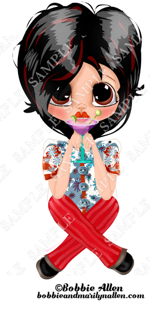 Escape From Reality Blog: NEW FTU Tubes by Bobbie Allen - girls & ostrich