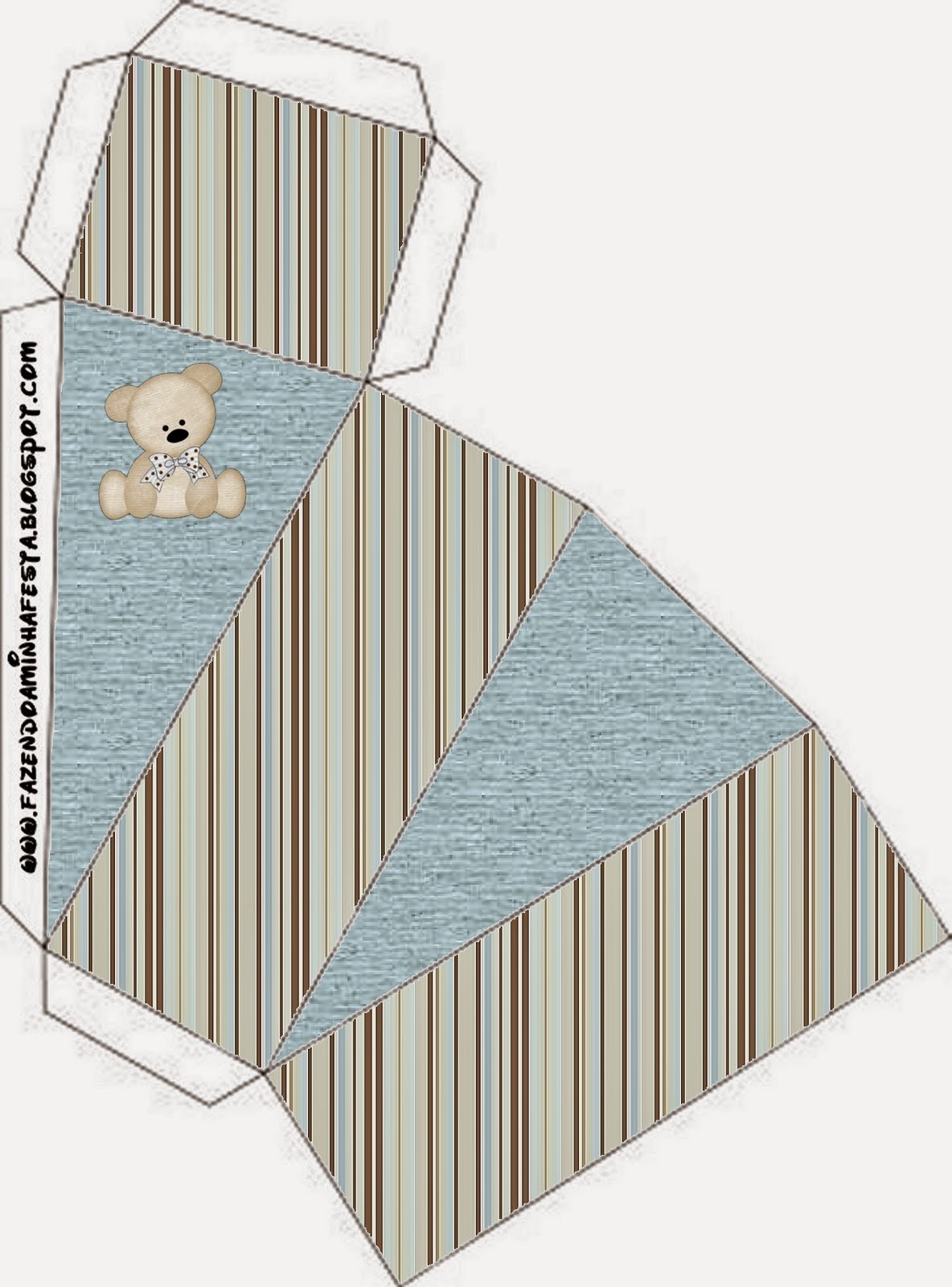 Teddy Bear Family: Free Printable Boxes. - Oh My Baby!