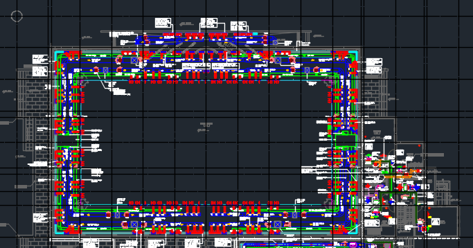 VAV Project Drawings - AutoCAD Drawings for VAV HVAC System
