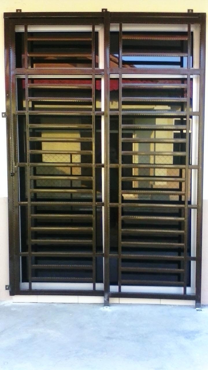 @ ABASSA [ ART OF THE IRON WORK: Wrought Iron Powder Coating Grill & Door