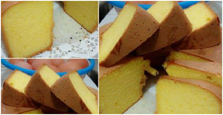 Belajar Bikin Cake Kuning Telur Warisan Mama. Rasanya Enak Lembut Mirip ...