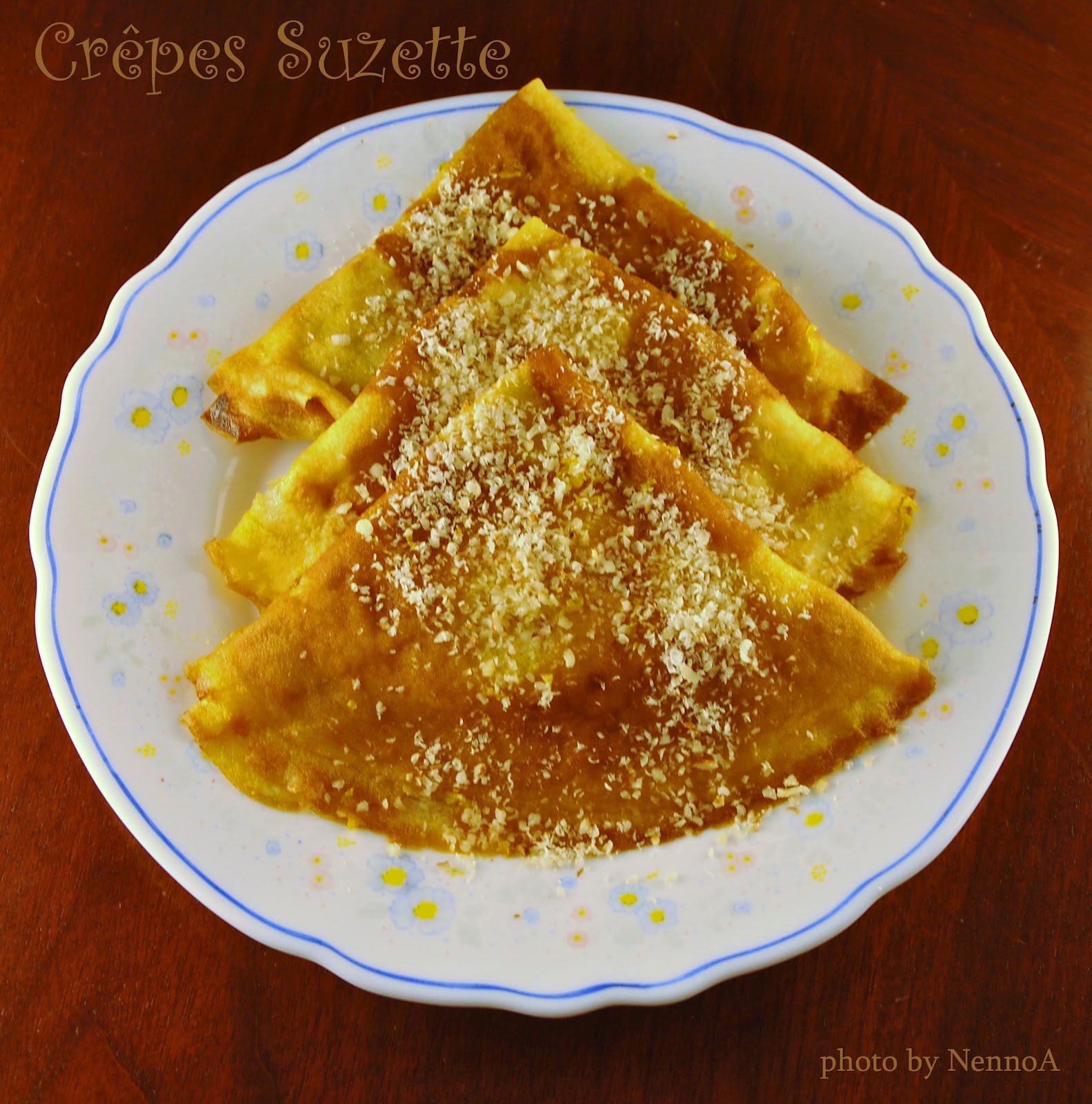 La cuisine creative: Crêpes Suzette
