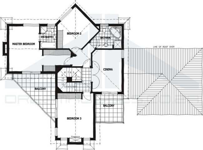 Modern Mansion Floor Plans