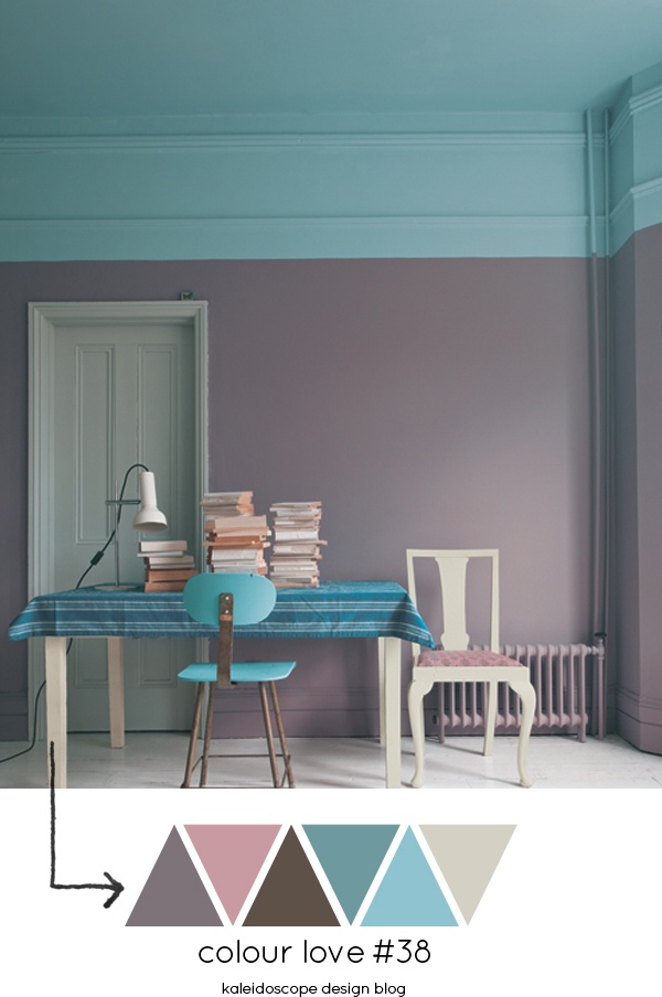 by Ozana: 50 shades of grey ... and some turquoise!!