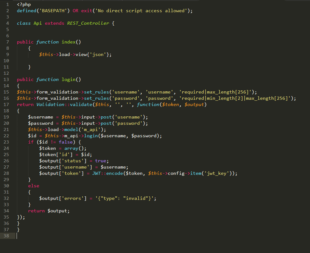Pointless Blog: Membuat API dengan JWT dan Codeigniter