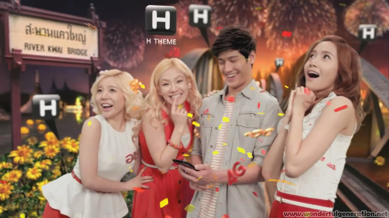 Check out the screencaps from SNSD’s CF for ‘TrueMove H’ | PINKS LAND