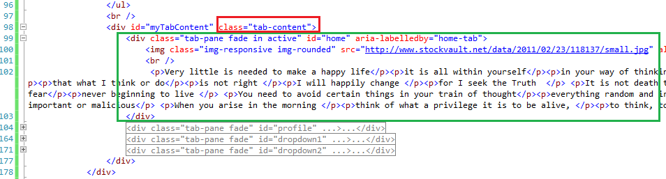 The ASP.NET MVC Club: Bootstrap Tutorial Lesson 14 - Responsive Tabs with Scrollspy
