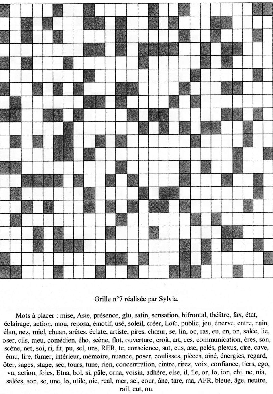 Blog d'expression: Mots casés