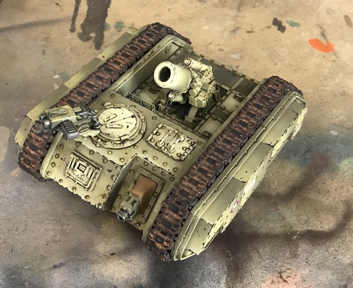 40k Hobby Blog: Ancient Imperial Guard Griffon Mortar Reborn