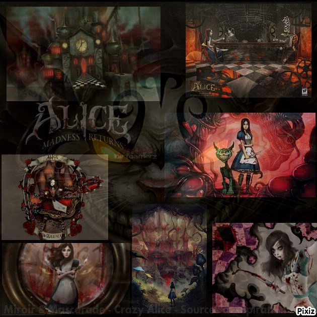Miroir et Mascarade: Crazy Alice...