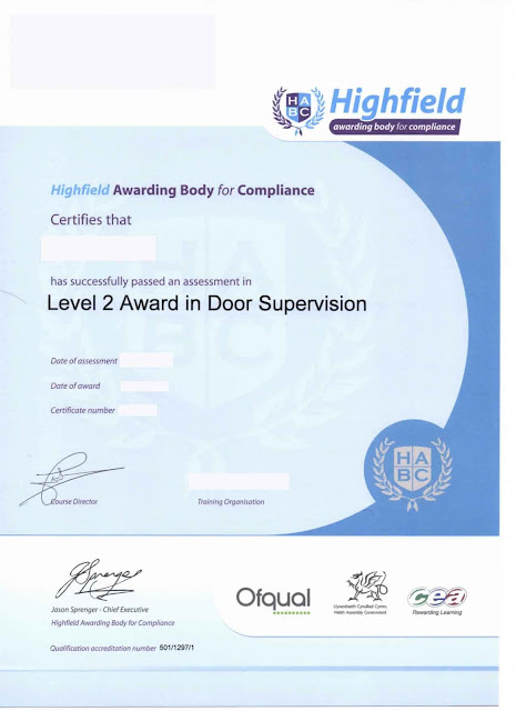 Physical Intervention- What you need to know !: Getting your SIA Licence