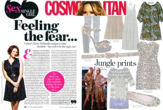 Toni's Media Blog.: Cosmopolitan - Analysis of A Double page Spread