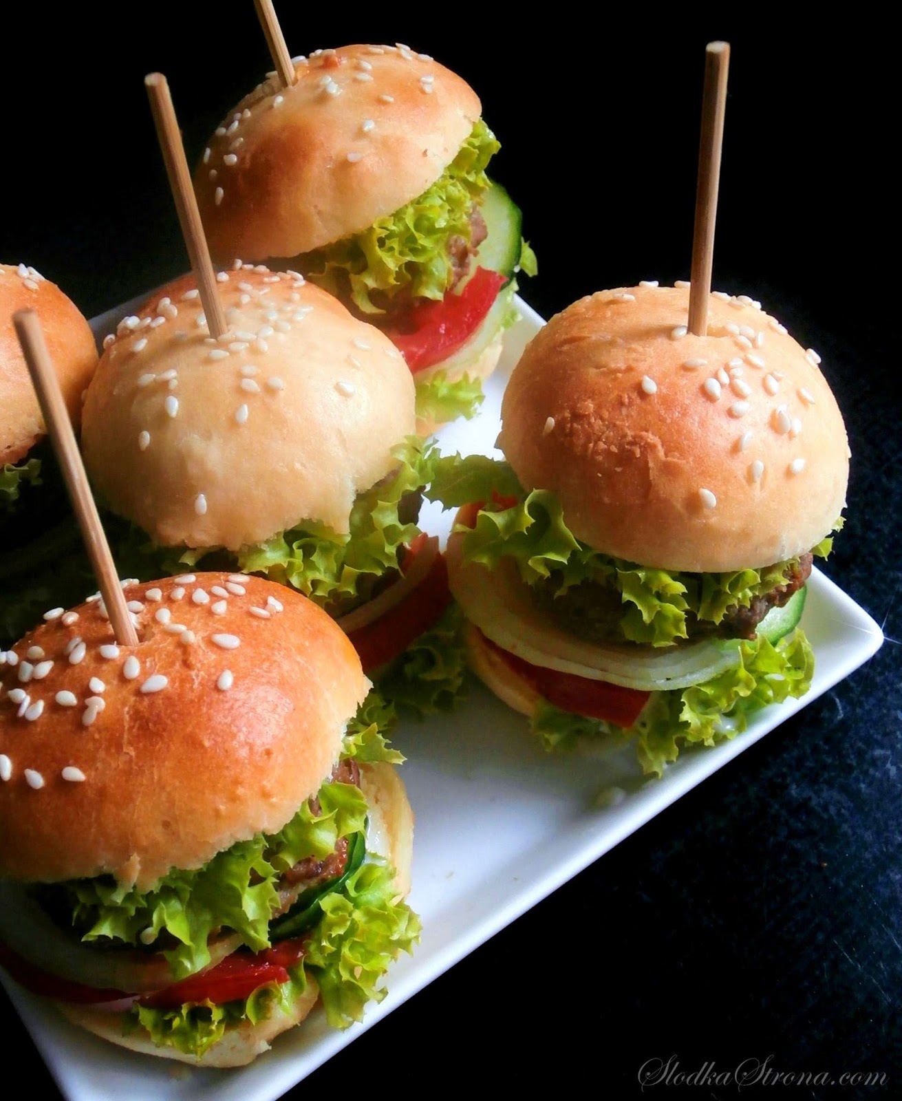 Słodka Strona: Mini Hamburgery