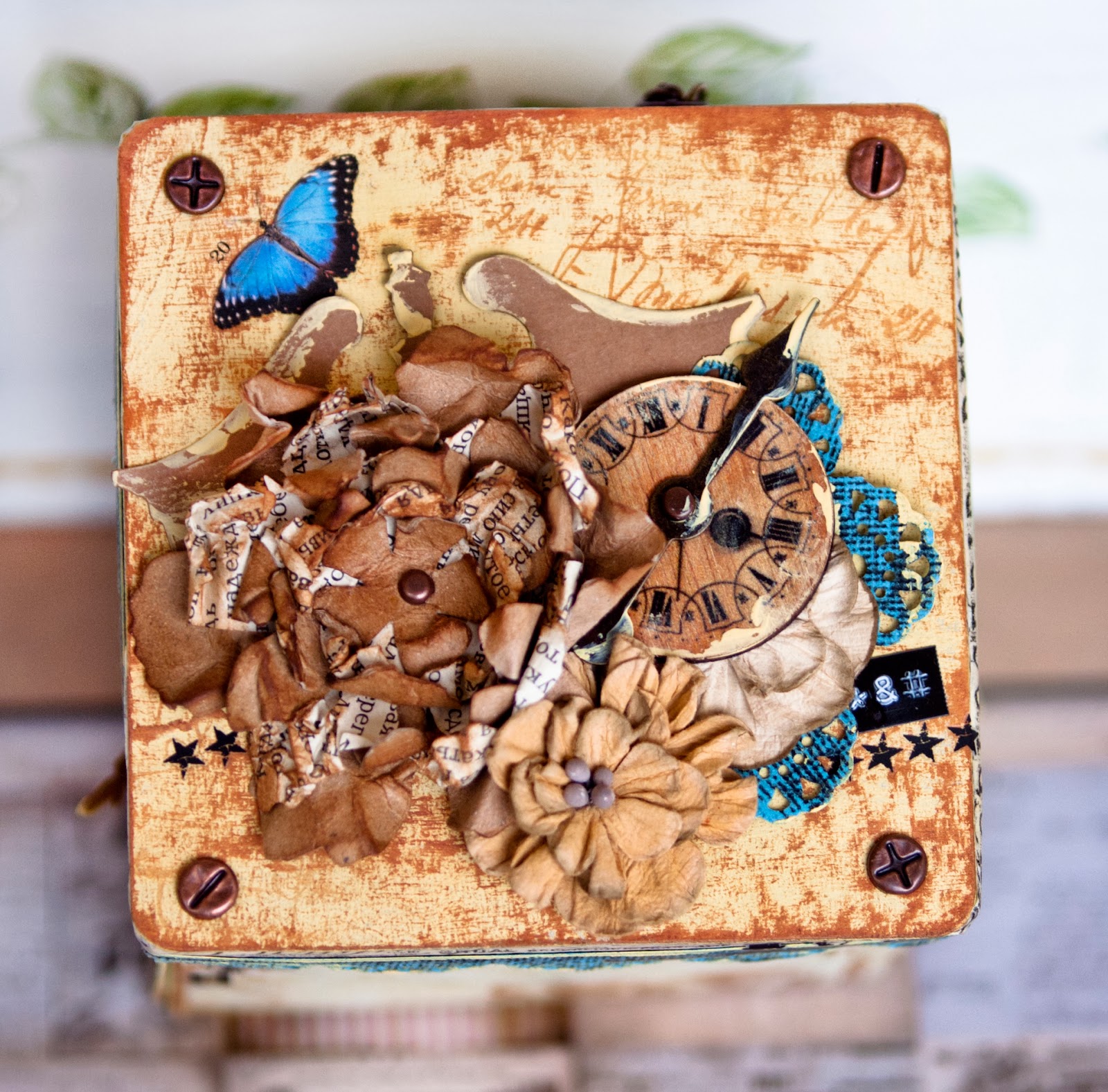 scrappylicious : ATC storage box