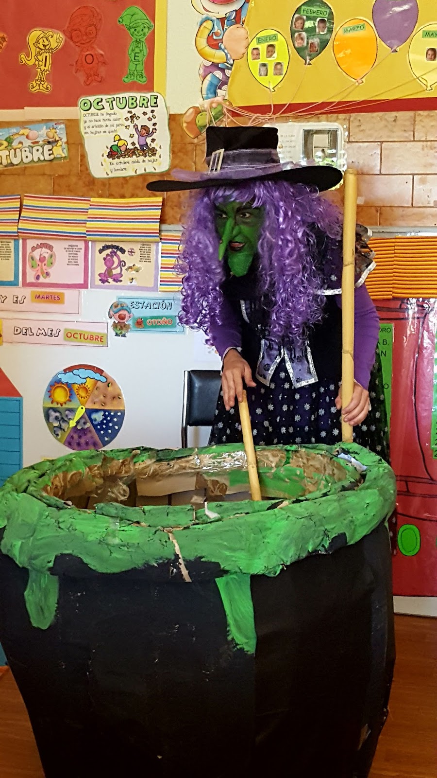 El nido de Pippi : ¡Nos visita una bruja muy especial!