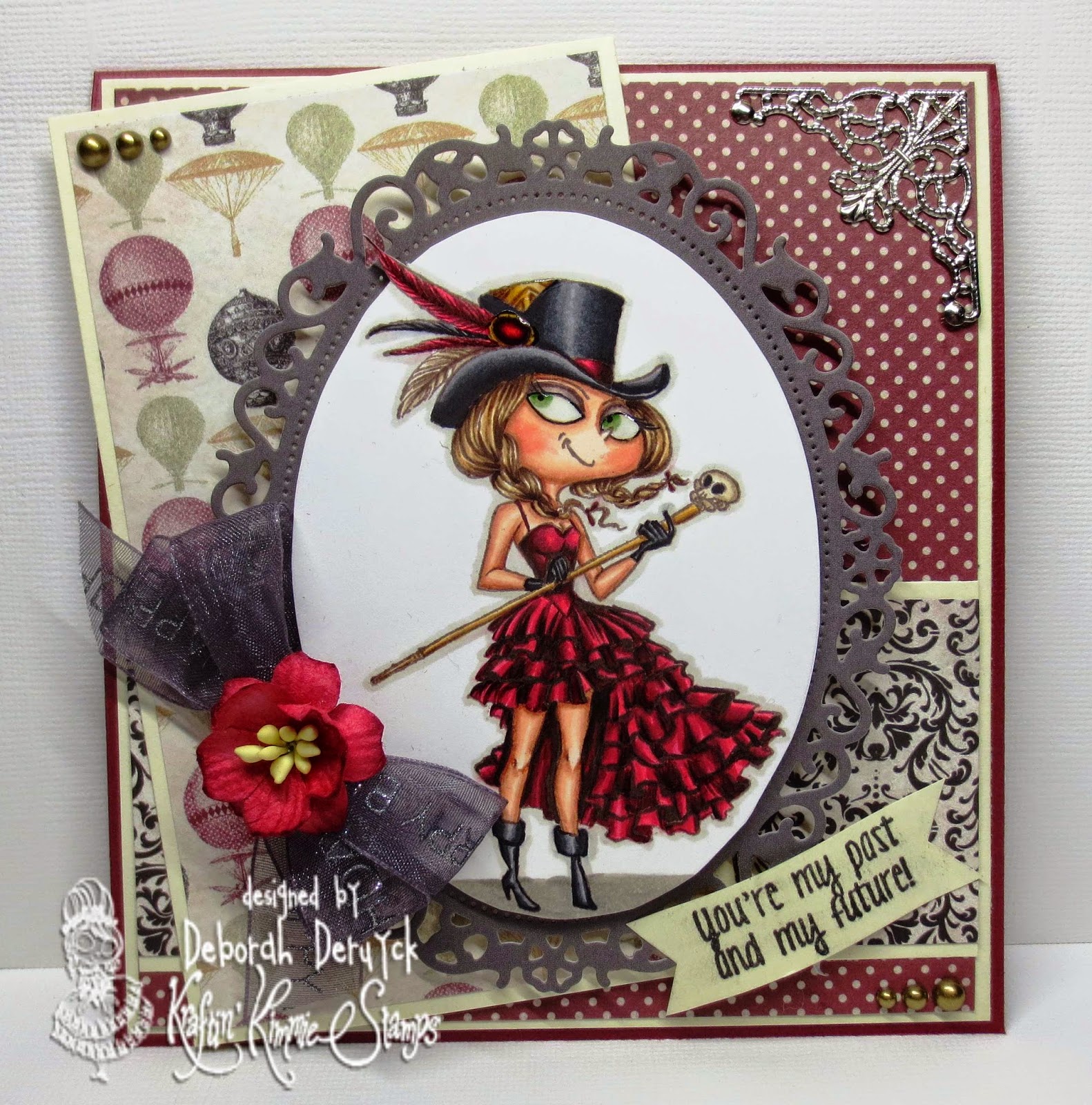 Deborah's shining cards: KKS: peeks day 2: All steamed up!