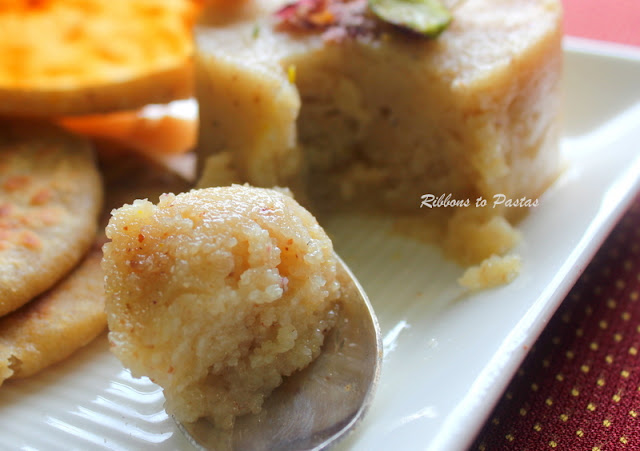 Halwa Paratha - Ribbons to Pastas