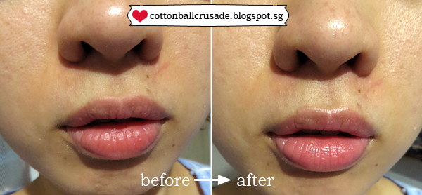 Cottonball Crusade ♫꒰･‿･๑꒱: Show & Tell - BeBe Lip Mask from The Face Shop~