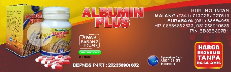 ALBUMIN PLUS: MANFAAT ALBUMIN