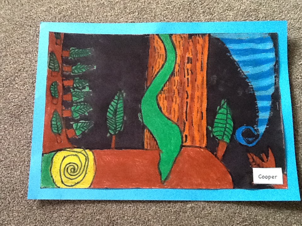 Room 9 Scholars: Artwork inspired by New Zealand artist Raewyn Harris