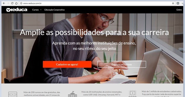 PUBLICADOS BRASIL: Cursos OnLine - 27 Grátis - VEDUCA