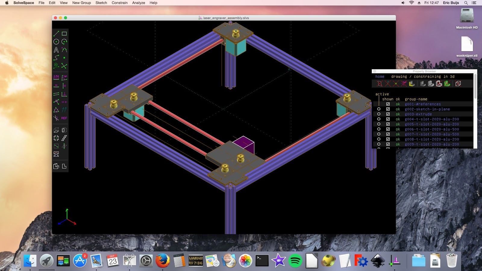Switching from FreeCAD to Solvespace?