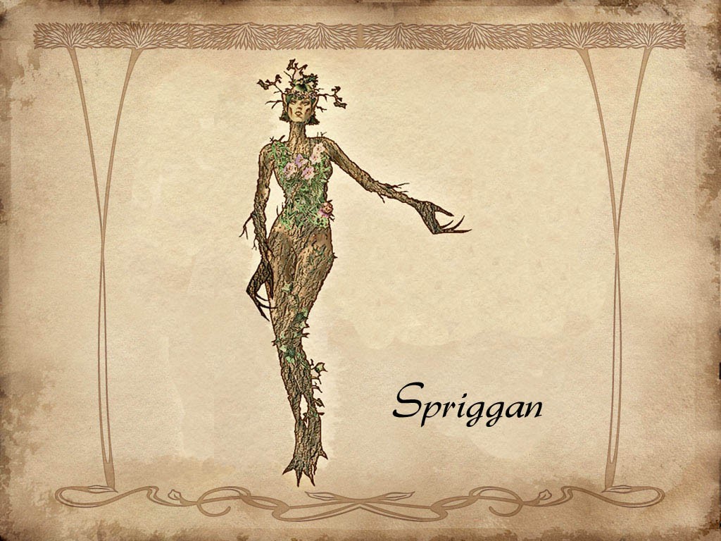 Skyrim Spriggan Concept Art