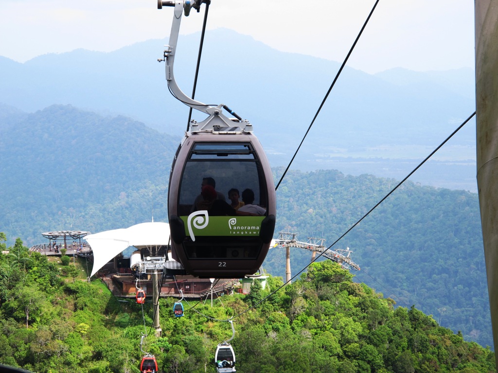 Just 40: Fabulously young at hearts: Langkawi cable car
