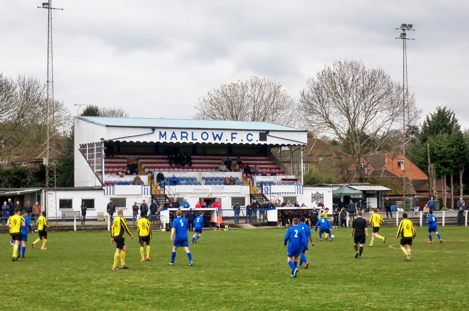 Football Grounds visited by Richard Bysouth: Marlow FC