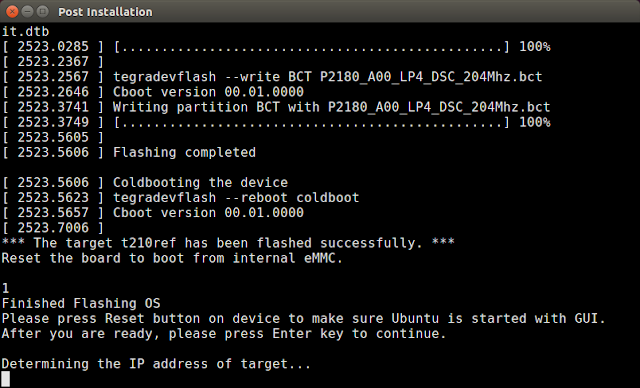 How to install JetPack on Jetson TX1 | My Public Notepad