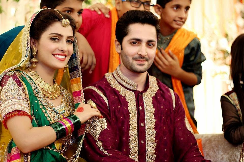 Ayeza Khan In Awesome Mehndi Dress | The Concepts Of Mehndi Dress With ...