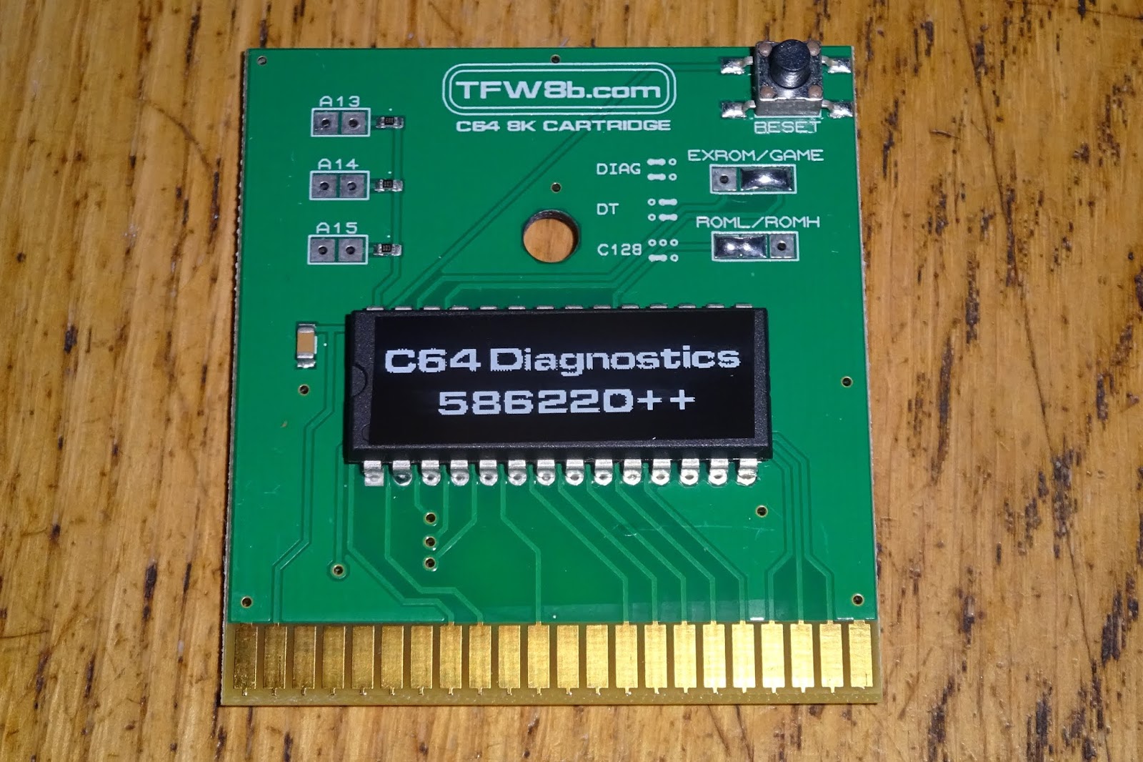 Tynemouth Software: Commodore 64K 8K Cartridge PCBs
