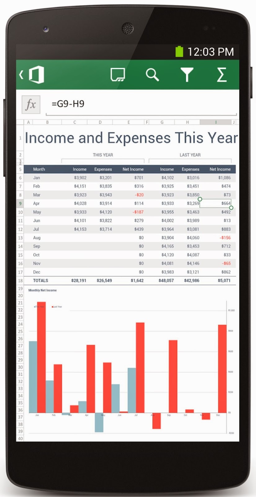 Microsoft Office for Android Review