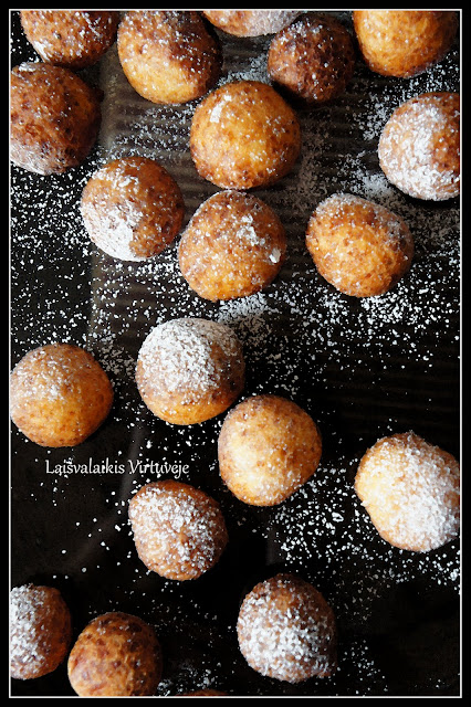 Laisvalaikis virtuvėje: Varškės spurgos