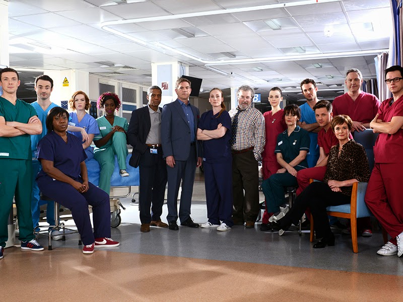 Holby and Casualty: Holby: cast photo