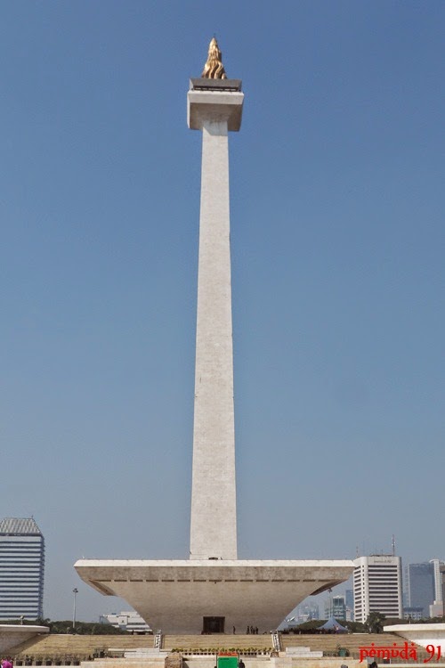 MONAS (Monumen Nasional), Icon Indonesia ~ Super Garuda