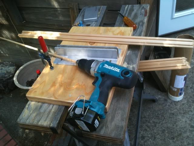 Traditional "Know How": Easy arrow tapering jig!