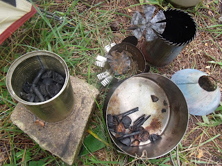 One with the Nature: Biochar stove test