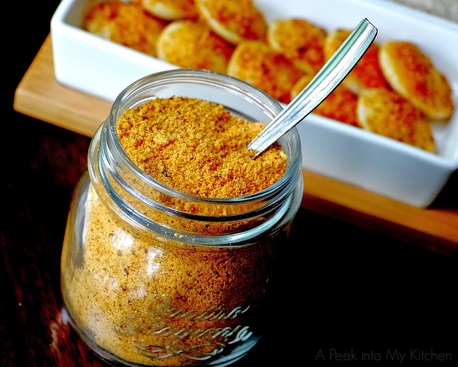 A Peek into My Kitchen: Milagai Podi with Flax Seeds ~ Spicy Dal Powder ...